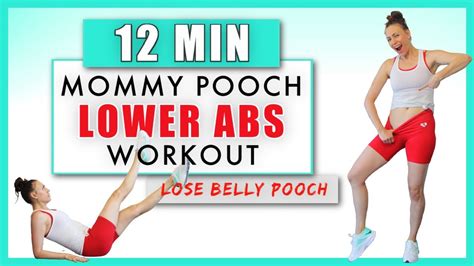 12 Min Lose Mommy Pooch Lower Abs Workout I Postpartum Ab Workout