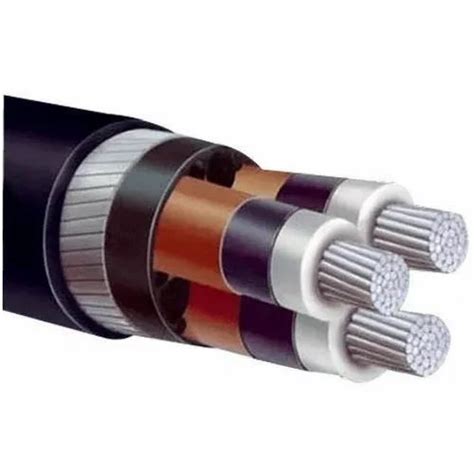 SQ MM CORE ALUMINUM ARMOURED HT CABLE XLPE CABLE KV E EARTH POLYCAB At Meter
