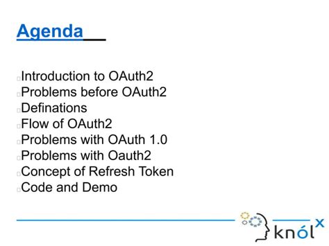 Oauth2 Introduction Ppt