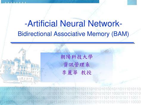 Ppt Artificial Neural Network Hopfield Neural Networkhnn