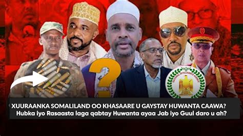 Xog Sirdoonka Somalilnd Oo Huwanta Laascanod Khaasare U Gaystay Hubka
