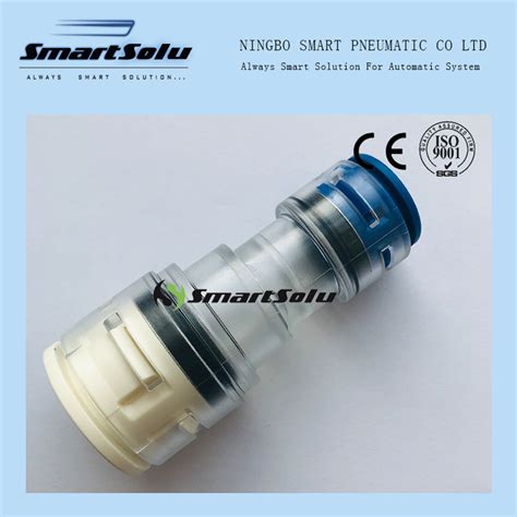 Mm Quick Push In Directly Bury Micro Duct Pipe Connectors Pneumatic Fittings And Micro