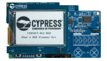 PSoC BLE Pioneer Kit Pervasive Displays