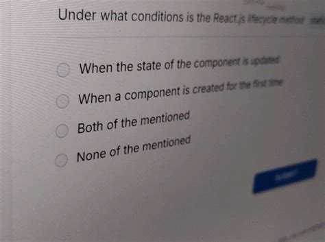 Under What Conditions Is The Reactis Iffecice Studyx