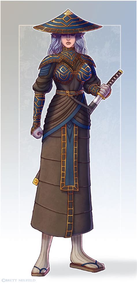 Snake Samurai Commission By Brett Neufeld On Deviantart