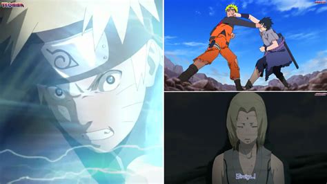 NARUTOナルト 第 450 Naruto Vs Sasuke Batalla Final Todos Felices Review