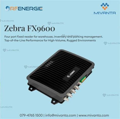 Digital Zebra Fx9600 Fixed Rfid Reader Tcp Ip At ₹ 150000 Piece In Ahmedabad Id 2852942795362