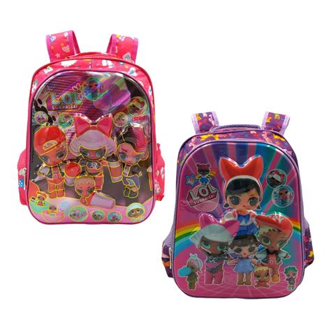 Mochila Infantil Escolar 3d De Costa Boneca Lol Surprise Shopee Brasil