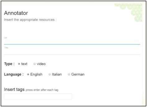 The Annotator App Interface The Interface Of The Annotator Application Download Scientific