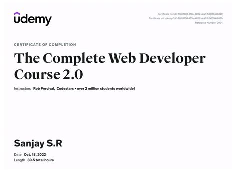 Sanjay Sr On Linkedin Successfully Completed The Complete Web