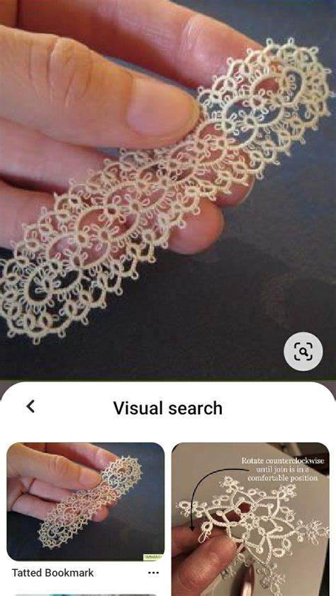 Pin Van Cheryl Critcher Op Tatted Bookmarks Frivolite Sieraden Frivolite Patronen Tatting