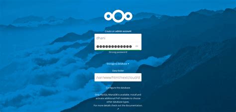 Nextcloud 12 On Debian 9 Installation 1 Manjaro Dot Site