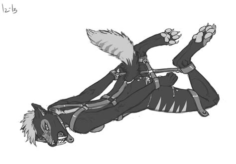Rule 34 1girls 2013 Angry Anthro Arms Behind Back Ass Bondage Bound