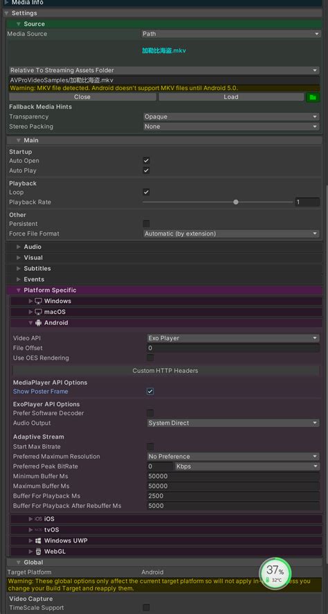 Android Investigate Adding Ffmpeg Extension · Issue 1076