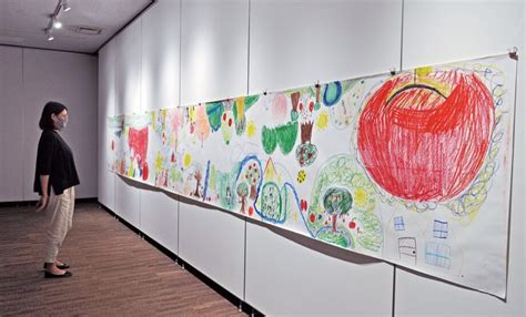 藤沢市アートスペース『長〜い絵画がお目見え 子ども10人合作 』（9月18日まで） 神奈川・東京多摩のご近所情報 レアリア