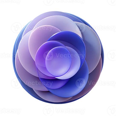 Beautiful Artistic A Series Of Overlapping Translucent Circles Creating A Sense Of Depth And