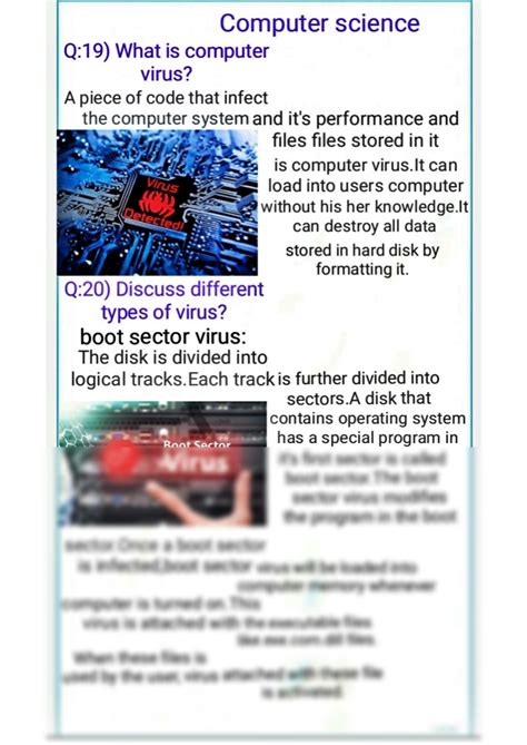 SOLUTION Types Of Computer Virus Studypool