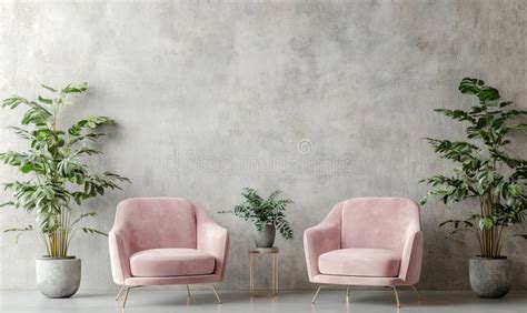 Modern Comfortable Mock Ups Showcasing Living Room Decor And An Empty