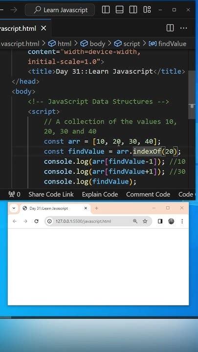 3160 How To Manipulate Array Dsa Concept Share Shorts Ytshort Youtube