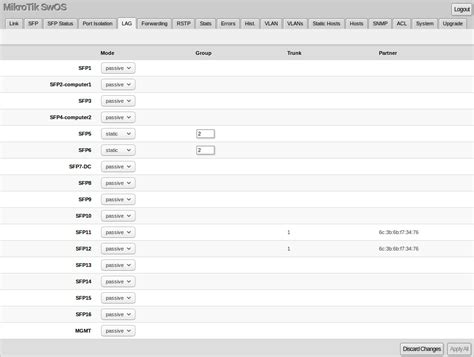 SwOS CRS317 MikroTik Wiki