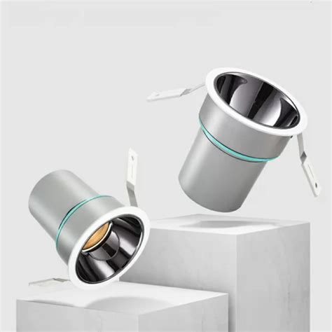 100pcslot Led Anti Glare Spotlights For Home Hotels Smart Hole Lights