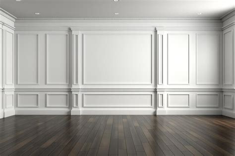 Premium Photo Horizontal Blank Empty White Background Backdrop