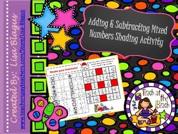 Adding Subtracting Fractions With Unlike Denominators Fun Activity