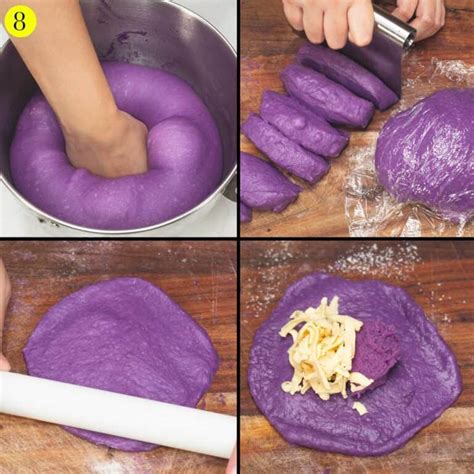 Ube Cheese Pandesal Recipe
