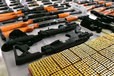 La Sucamec decomisó más de 3 000 armas de fuego en los últimos tres