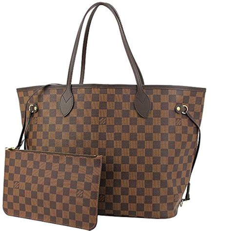 Louis Vuittonルイヴィトンのダミエ ネヴァーフルmmポーチ付き ショルダーバッグn41358 価格比較・レビュー評価