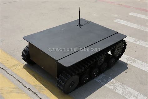 Tracked Undercarriage Chassis Triangle Rubber Track System For Jeep Suv