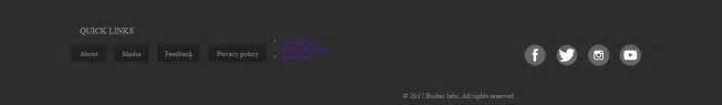 Html Css Footer Design Issue Stack Overflow