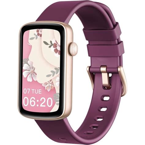 Montre Connectée Femme Montre Sport Bracelet Connecté Podometre