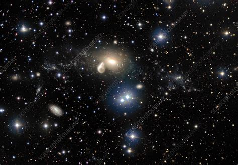 Interacting Galaxy NGC 5291 Stock Image C030 0225 Science Photo