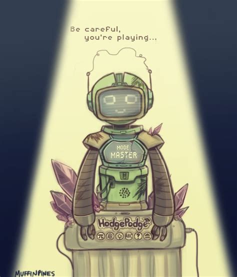 Adorable Robot Muffins