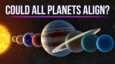 Can ALL Solar System Planets Align At Once YouTube