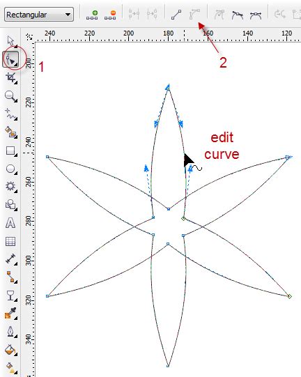 Menggambar Ala Spirograph Dengan Polygon Tool Di Coreldraw Belajar Coreldraw