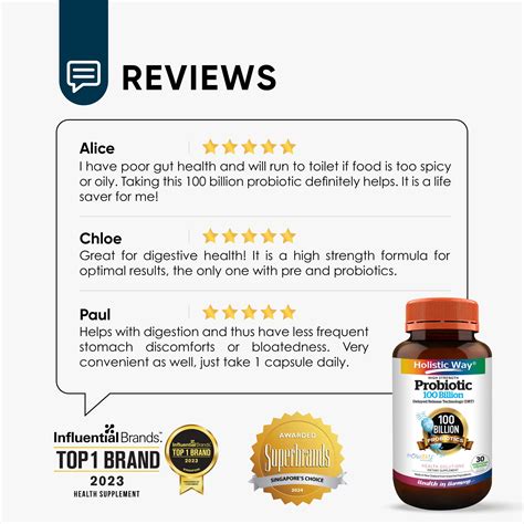 Holistic Way High Strength Probiotic 100 Billion