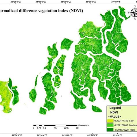 Normalized Difference Vegetation Index Ndvi Download Scientific