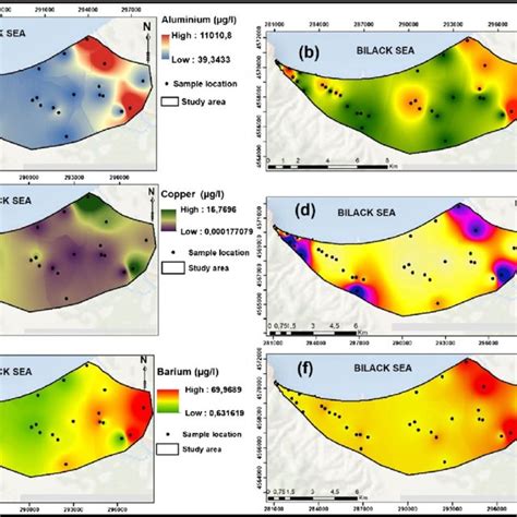 Spatial Distributions Maps Of Pb A B B And Ni C Download Scientific Diagram