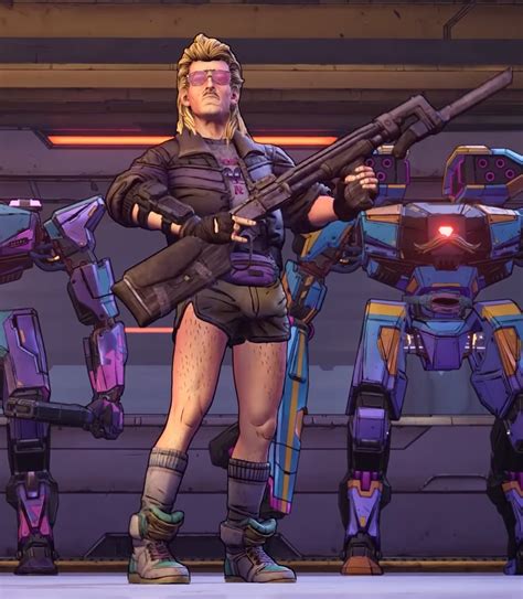 Axton Sure Let Himself Go Rborderlands3
