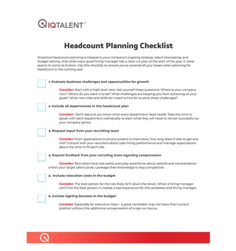 The Essential Hiring Planner For HR Hiring Managers IQTalent Partners