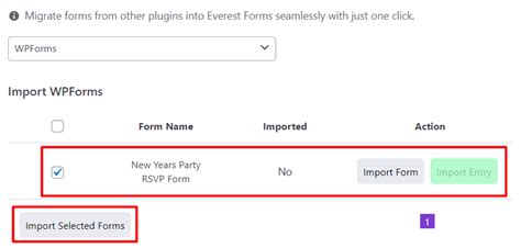 Form Migrator Everest Forms
