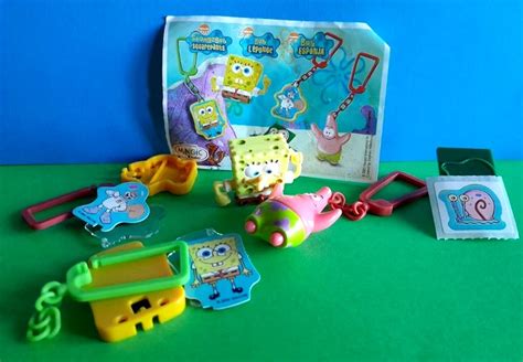 Kinder Spongebob Gadgets Serie Completo 1 Mapa 13064 Eur 3 15 Picclick Fr
