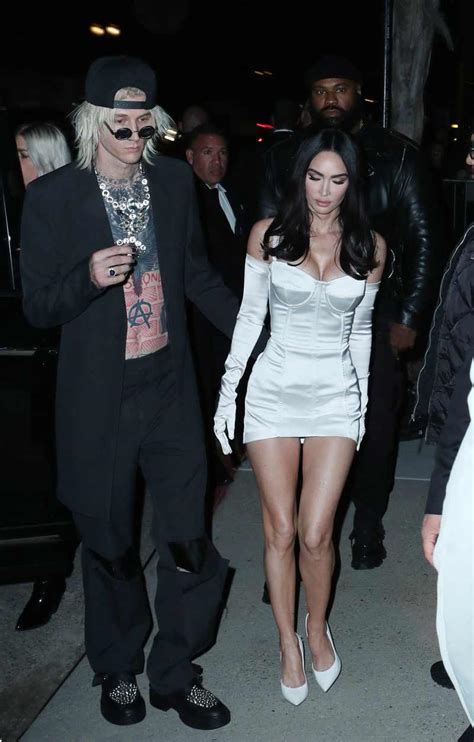 Grammys 2023 Megan Fox And Machine Gun Kelly Attend After Party Us