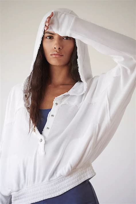 Windy Meadow Hoodie Athletic Crop Top Free People Activewear
