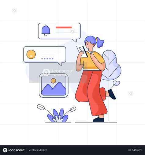 Notification Animated Illustration Download In Json Lottie Or Mp4 Format