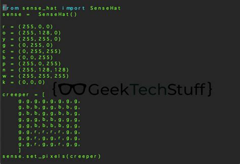 Sense Hat Pictures Raspberry Pi Geektechstuff