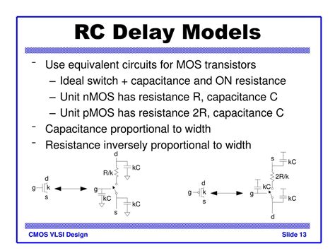 Ppt Introduction To Cmos Vlsi Design Circuit Characterization And