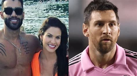 Filhos De Andressa Suita E Gusttavo Posam Com Messi Nos Eua